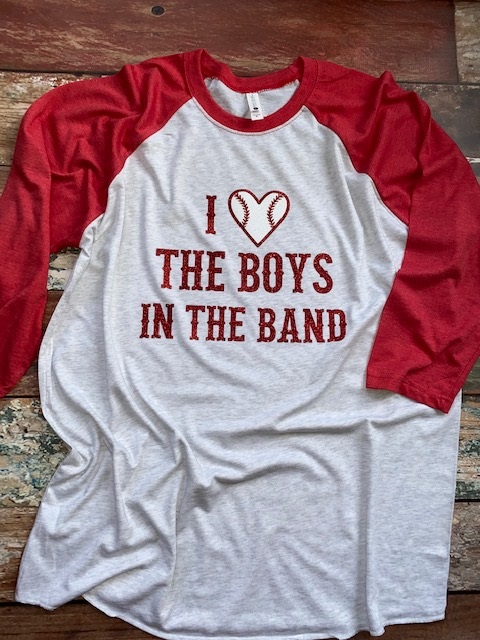 BOYS IN THE BAND baseball raglan